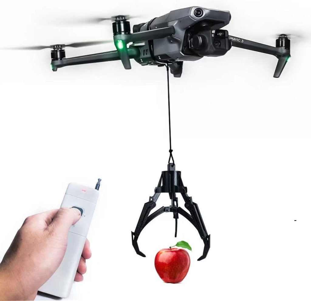 Tortoise Drone Payload Release And Drop Pick-Up Device System, Remote ...