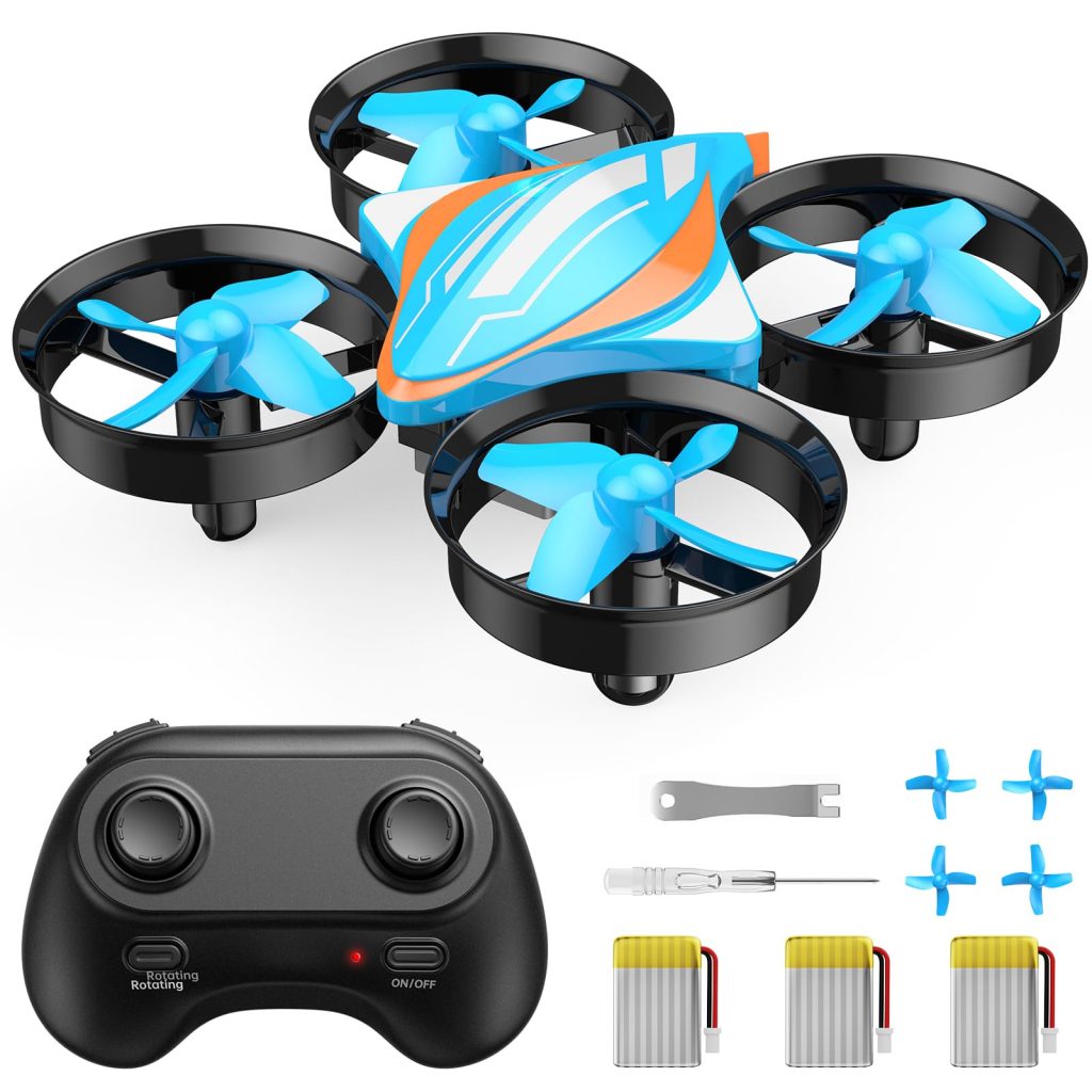 DJI Mini 4 Pro Folding Drone with RC 2 Remote (With Screen) Fly More Combo, 4K HDR Video Camera ...