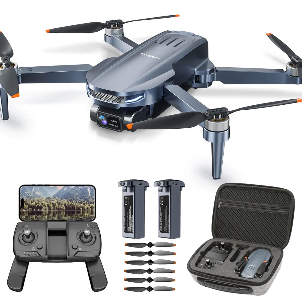 E88 Drone w/HD Dual Camera for Beginners Simple Foldable RC Quadcopter ...