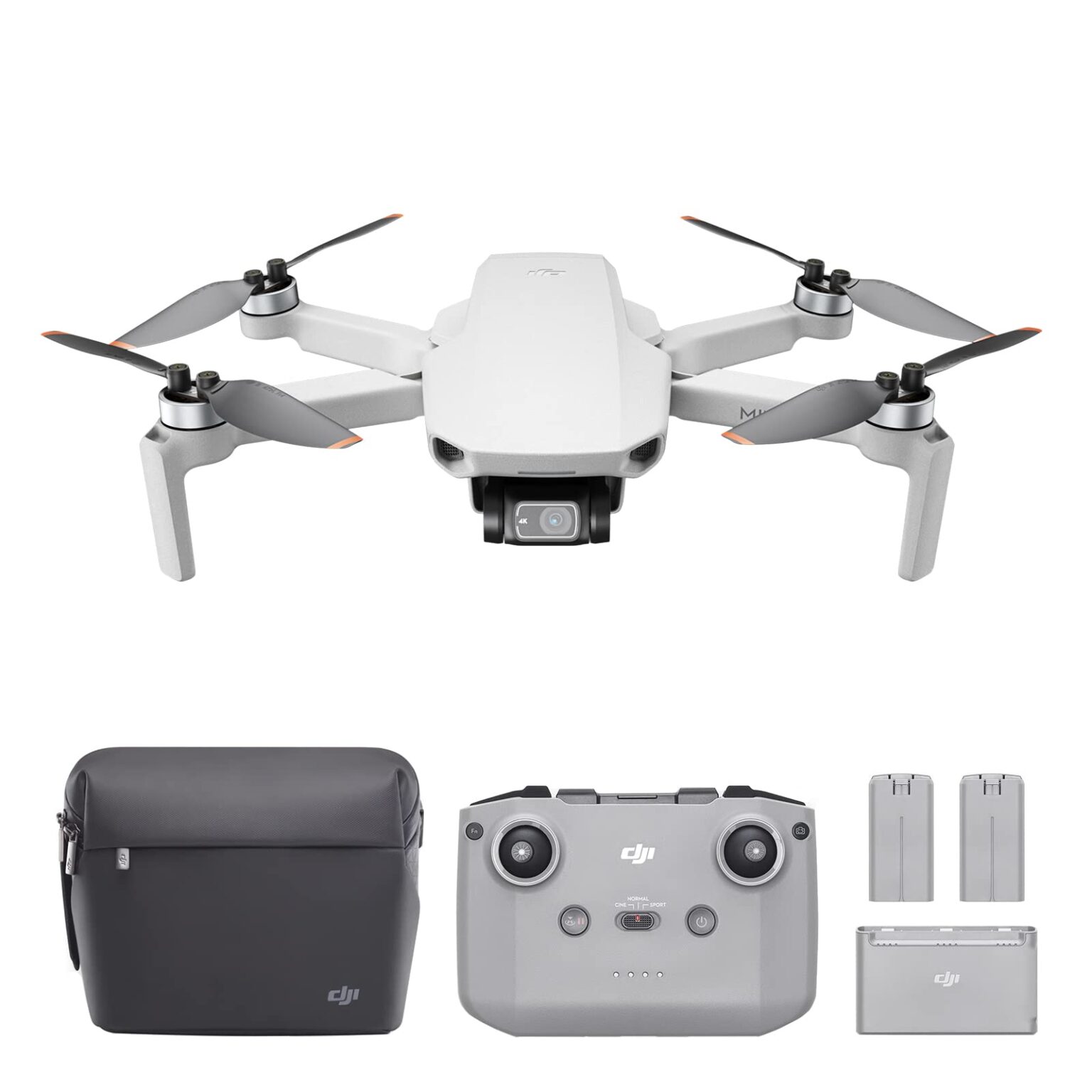 DJI Mini 4K Fly More Combo, Drone with 4K UHD Camera for Adults, Under ...