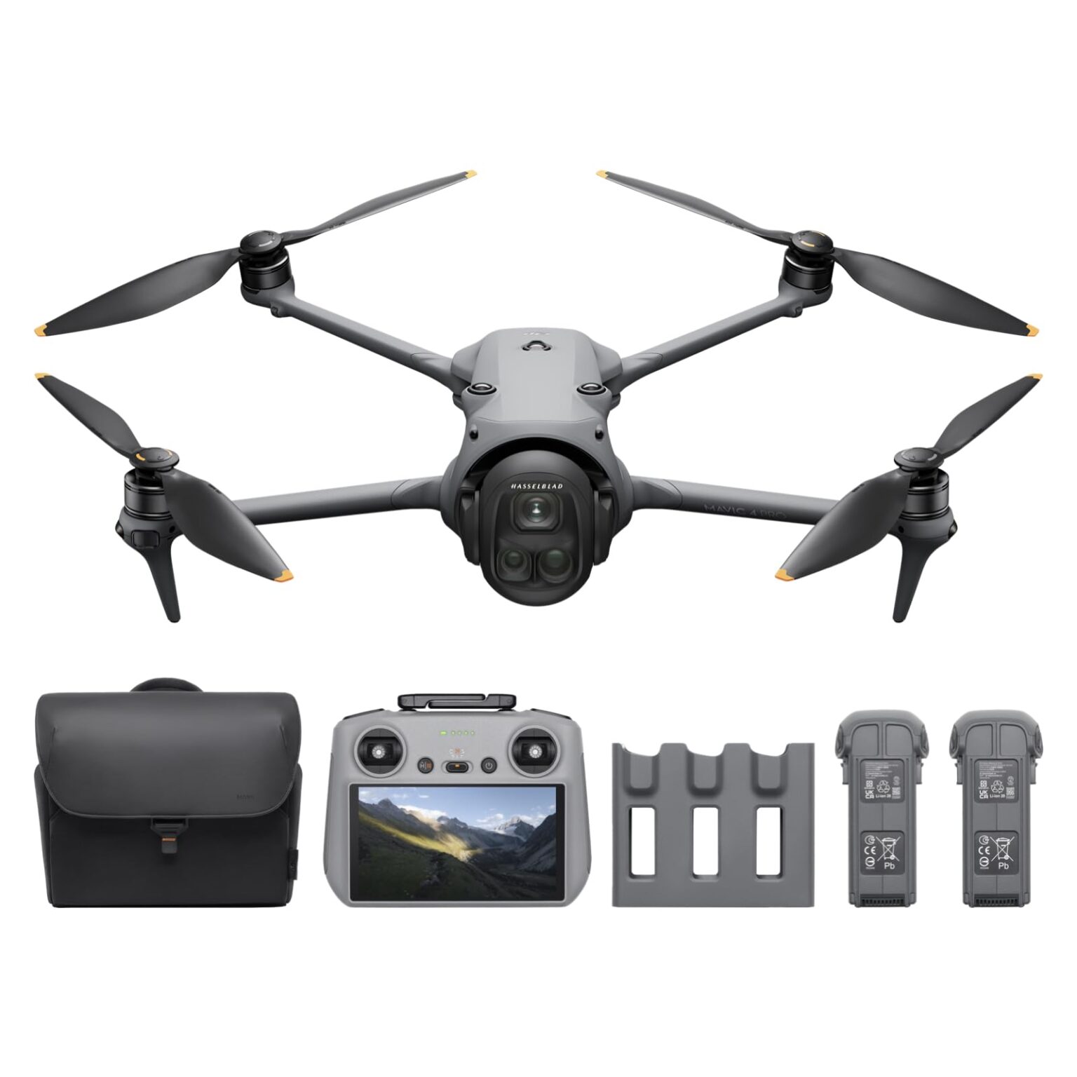 DJI Mavic 4 Pro Drone with DJI RC 2, Flagship Tri-Camera Drone with ...