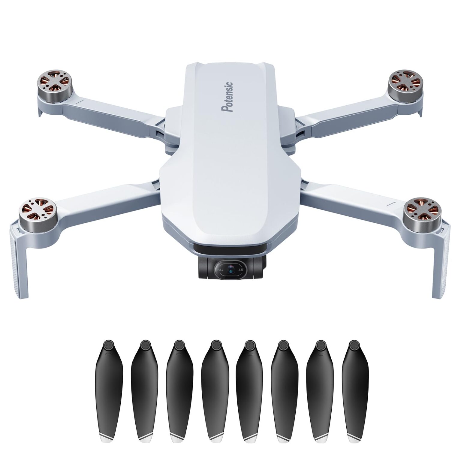 Potensic ATOM 3 Axis Gimbal 4K Drone, Pack of 1 Drone, No Battery and ...
